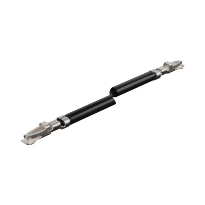 Pre-Crimped Lead Micro-Lock Plus 2.0 Female-to-Micro-Lock Plus 2.0 Female, Matte Tin (Sn) Plating, 300.00mm Length, 22 AWG, Black for sale