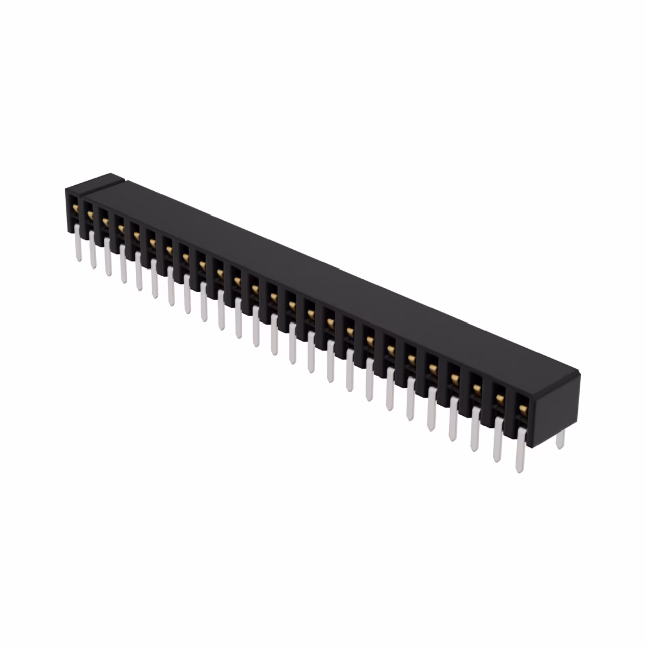 2.00mm Pitch Milli-Grid Receptacle, Side Entry, Through Hole, 0.05µm Gold (Au) Plating, 50 Circuits, Tube, Lead-Free for sale
