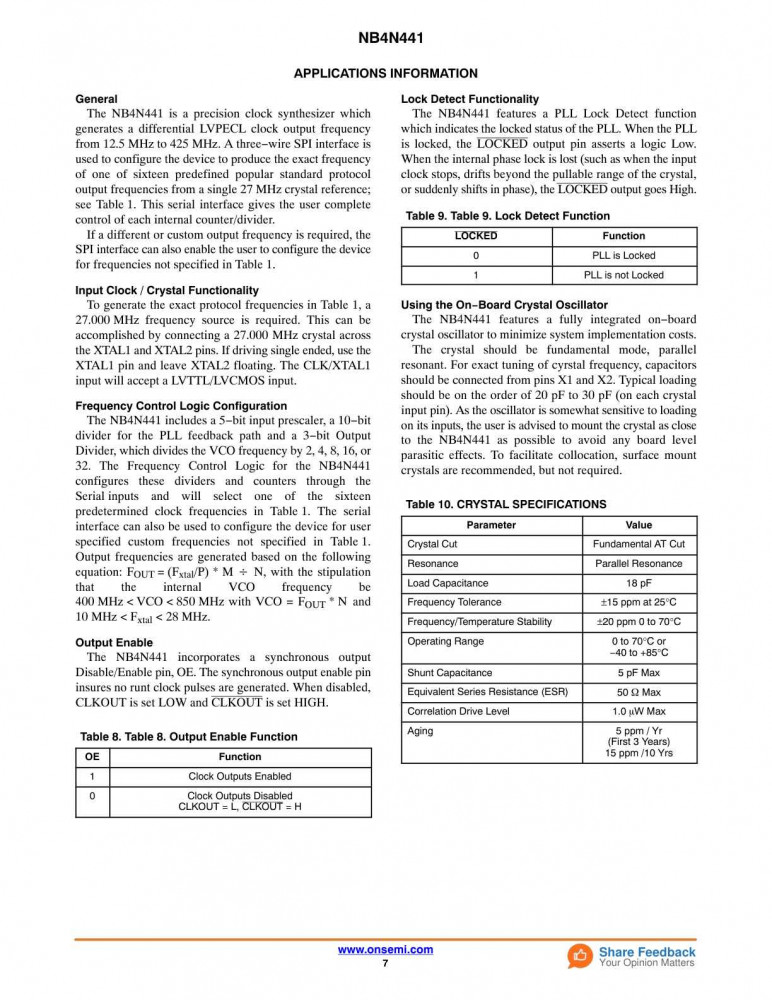 NB4N441 technical document page 7