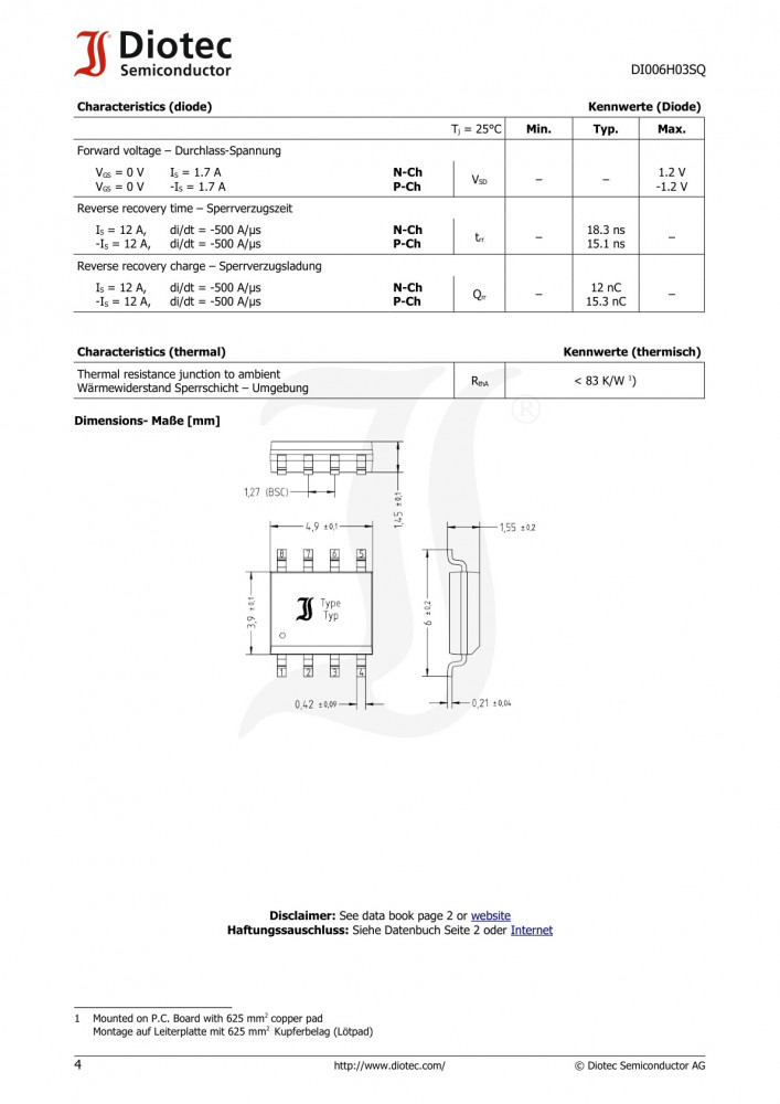 DI006H03SQ datasheet page 4