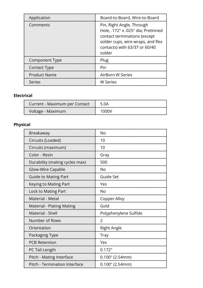 WTB10PR11SY-D01-1 technical document image, page 2