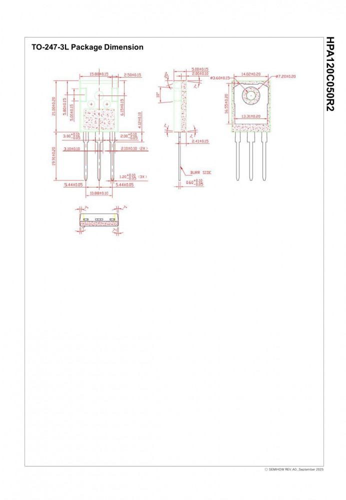 HPA120C050R2 datasheet page 6