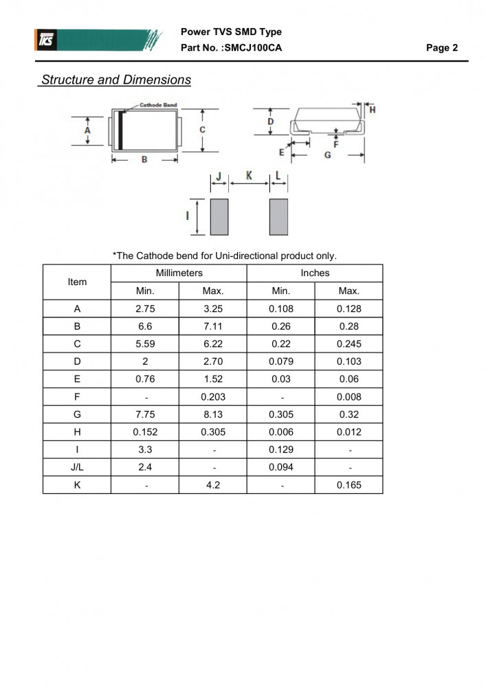SMCJ100CA datasheet page 5