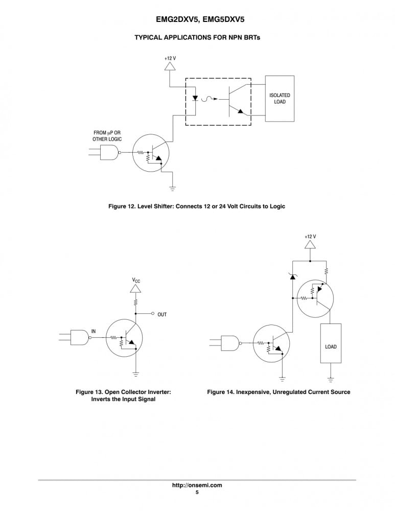 EMG2DXV5T5G datasheet page 5
