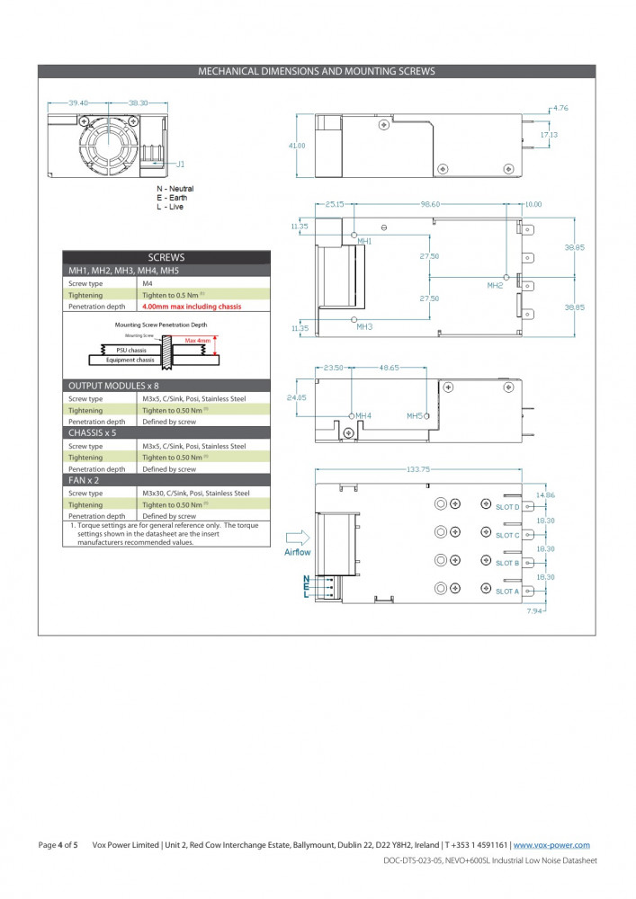 NEVO+600SL datasheet page 4