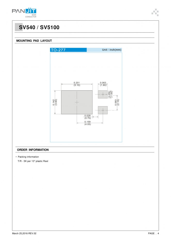 SV540 datasheet page 4