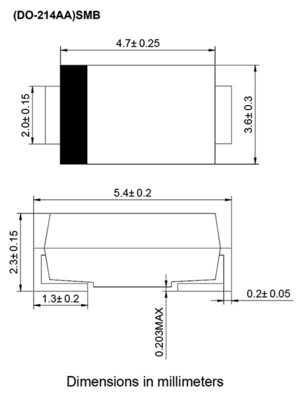 LGE SMBJ48A TVS Diode for sale