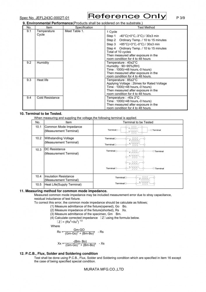 DLW31SN900SQ2L datasheet page 3