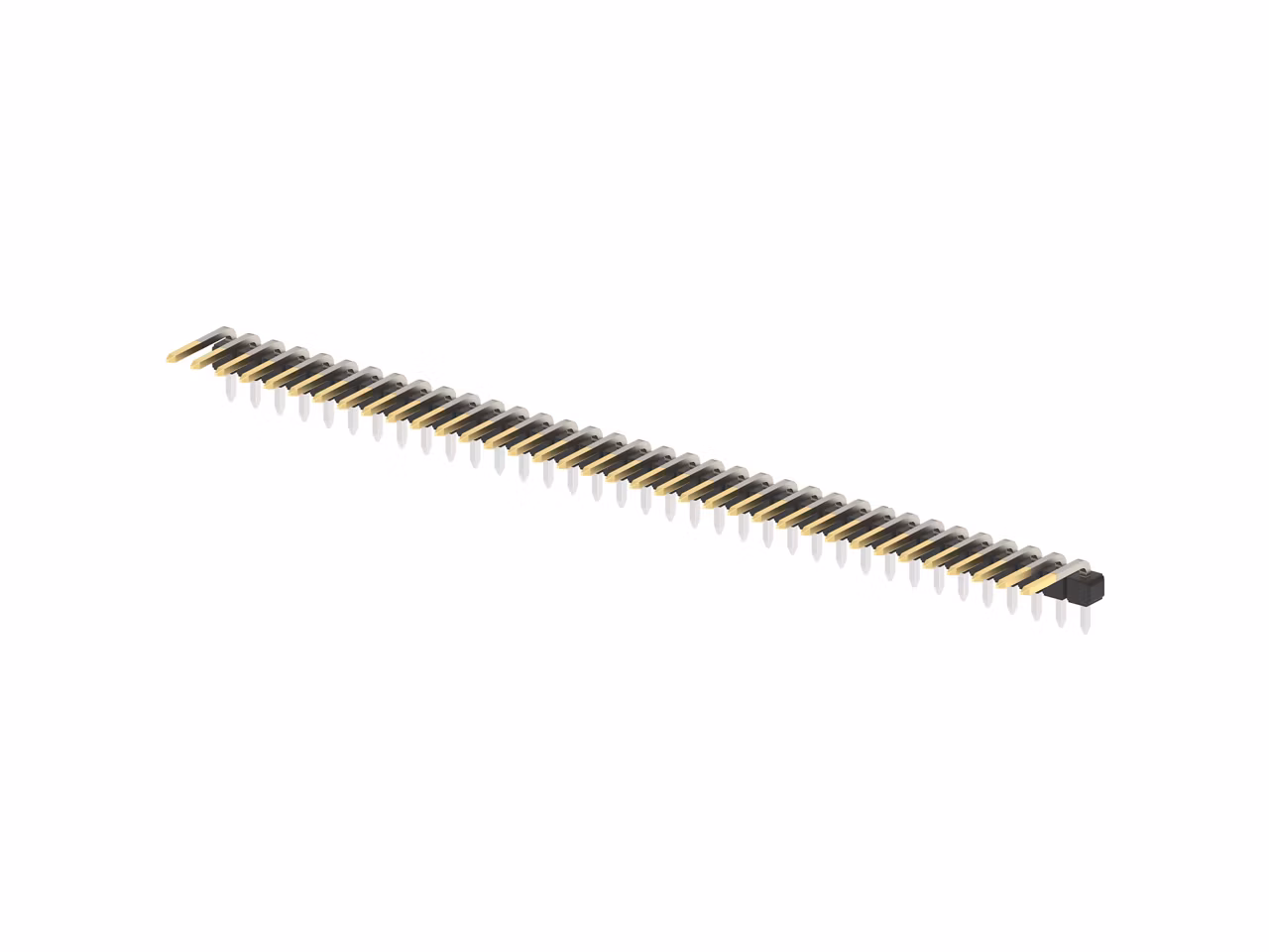 KK 254 Breakaway Header, Right-Angle, 36 Circuits, Tin (Sn) Plating, Mating Pin Length 9.17mm, Bag