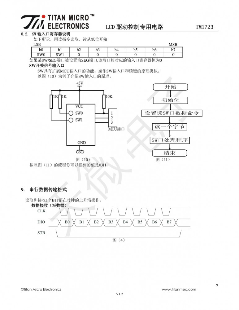 TM1723 datasheet page 9