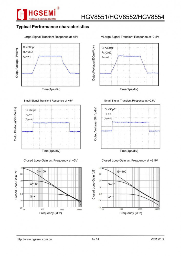 HGV8551 datasheet page 5