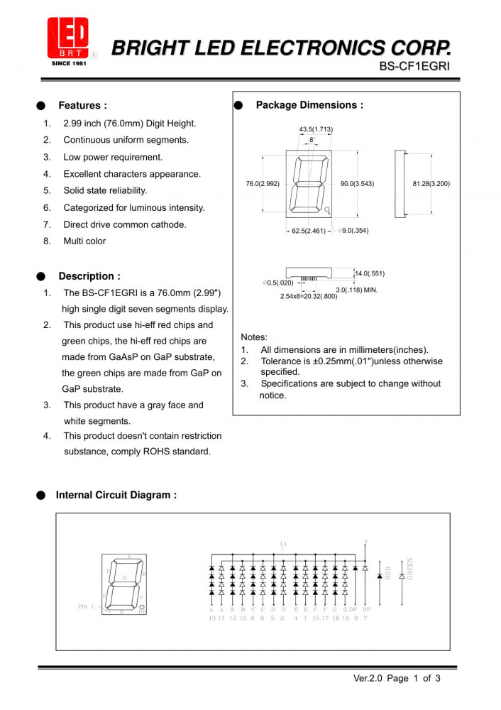 BS-CF1EGRI manufacturer datasheet image, page 1