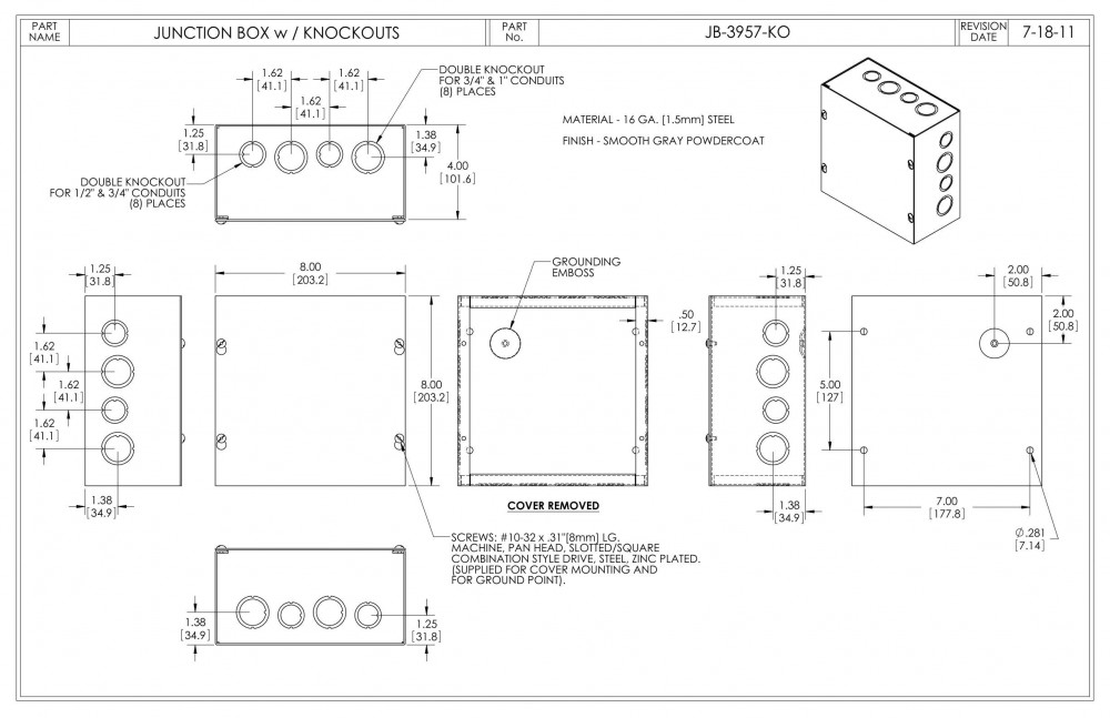 JB-3957-KO product technical document image