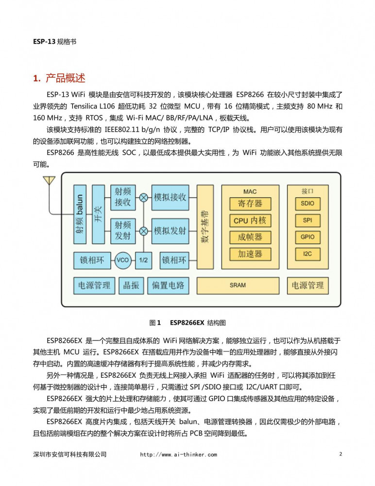 ESP-13 datasheet page 4