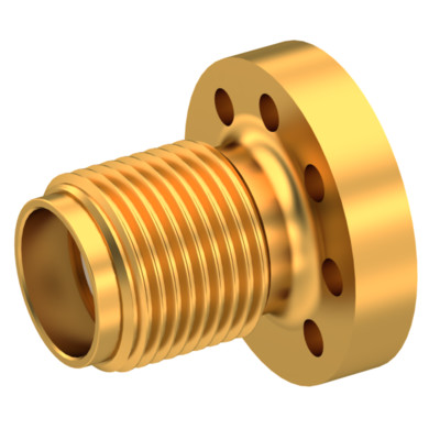 SMA / STRAIGHT JACK RECEPTACLE FEMALE PASSIVATED NON-CAPTIVE CONTACT|SMALL DIAMETER FLANGE