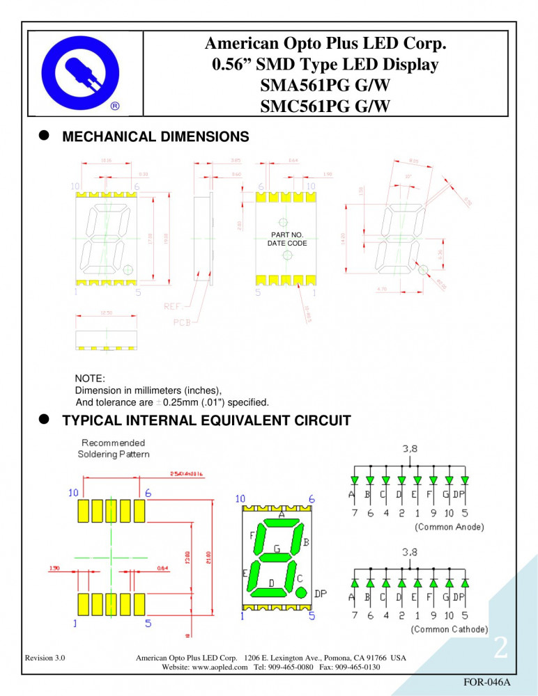 SMC561PG datasheet page 2
