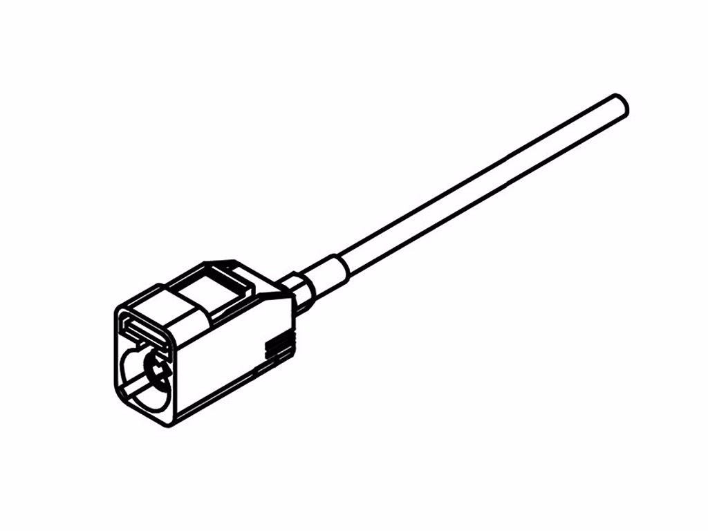 2.92mm Straight Plug to 2.92mm Straight Plug on Temp-Flex 1000671086 Cable, 152.40mm Length, 50 Ohms