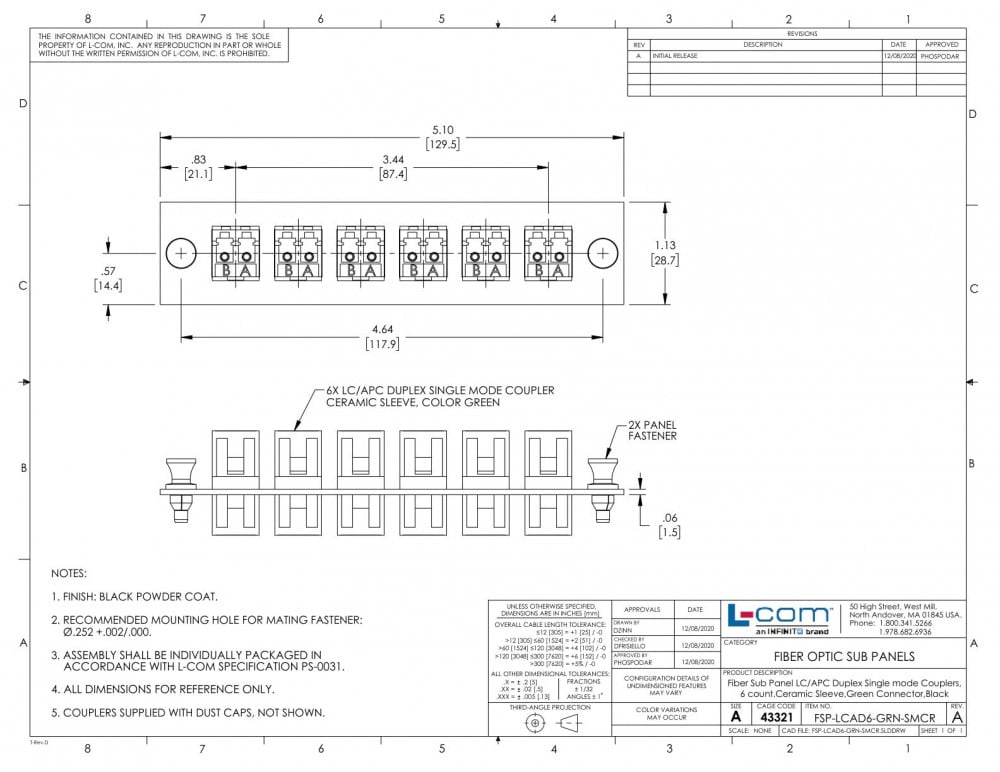 FSP-LCAD6-GRN-SMCR technical document preview