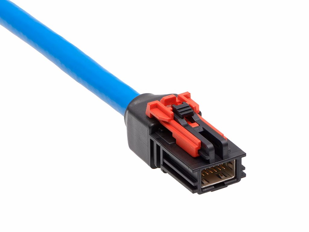 HSAutoLink II Unsealed Plug-to-HSAutoLink II Unsealed Plug Off-the-Shelf (OTS) Cable Assembly, LVDS 4-Pair Cable, 2.0m Length, Polarization A, 12 Circuits for sale