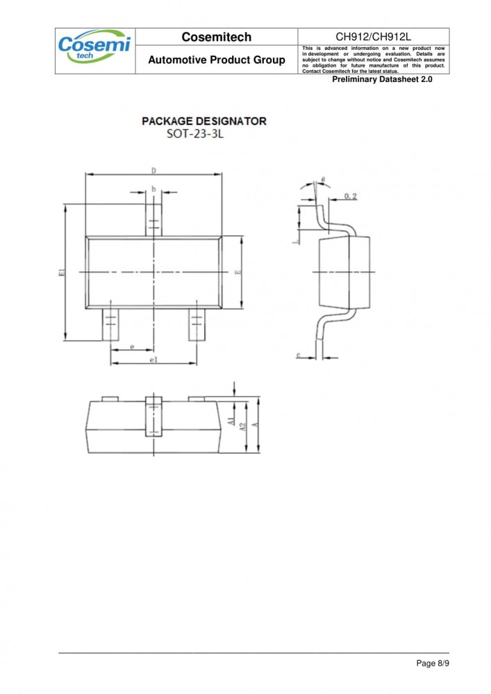 CH912TB datasheet page 8