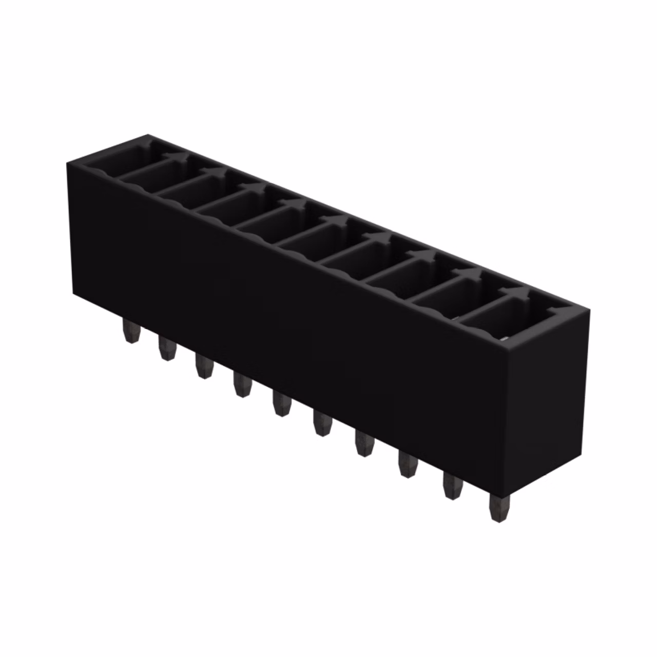 3.50mm Pitch Eurostyle Vertical PCB Header, 10 Circuits for sale