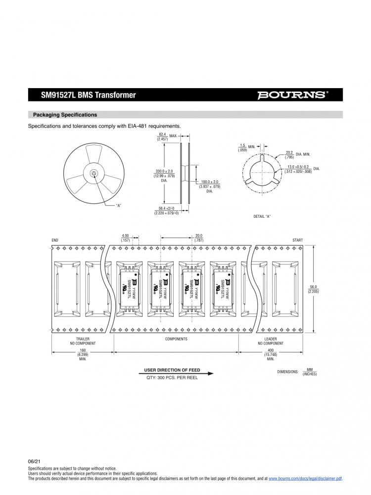 SM91527L datasheet page 3