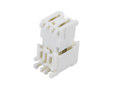 5.00mm Pitch Appli-Mate RAST 5 IDT Housing, Female, 4A, 2 Circuit, Natural, Position Keys 1b & 2a, All Code Keys, Latch Between Circuits 1 & 2