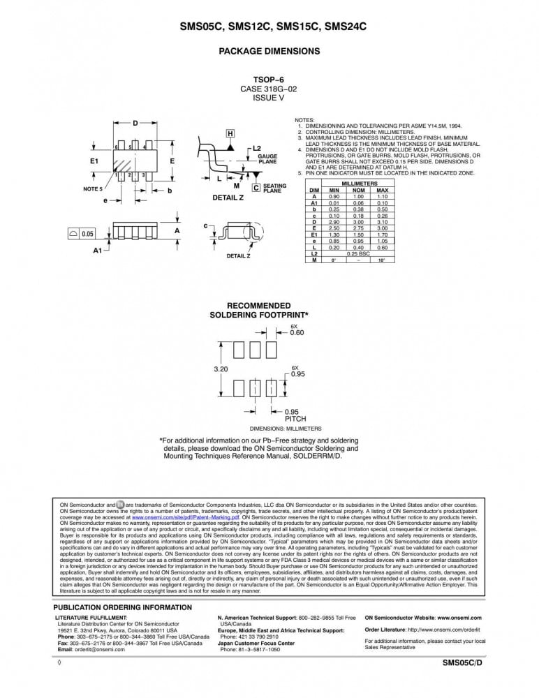 SMS05CT1G datasheet page 5