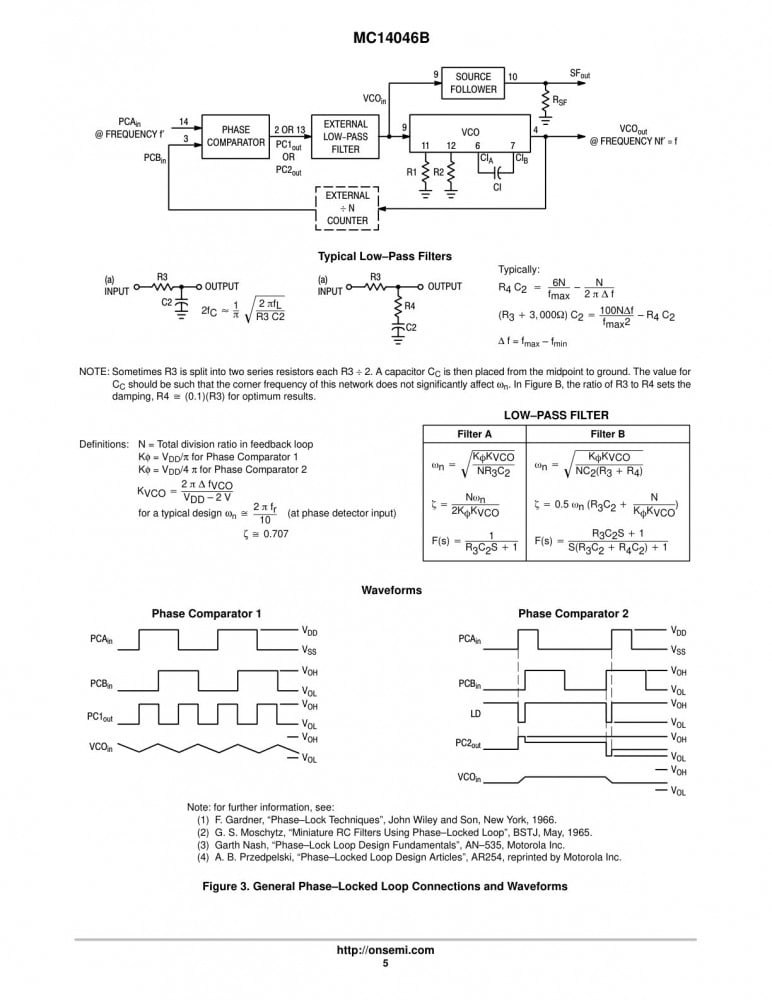 MC14046B datasheet page 5