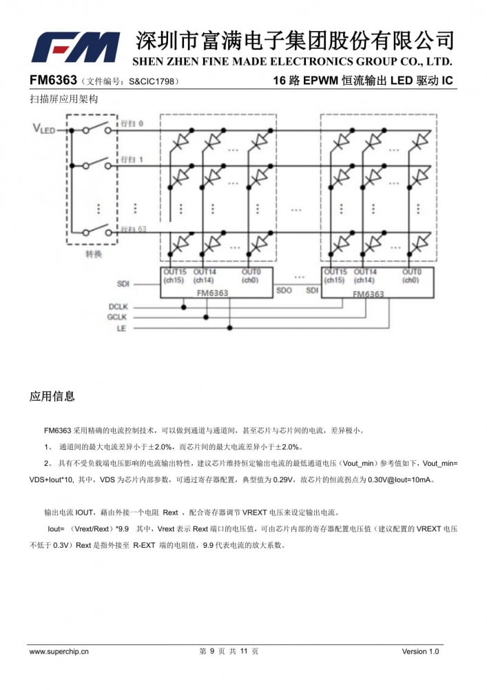 FM6363 datasheet page 9