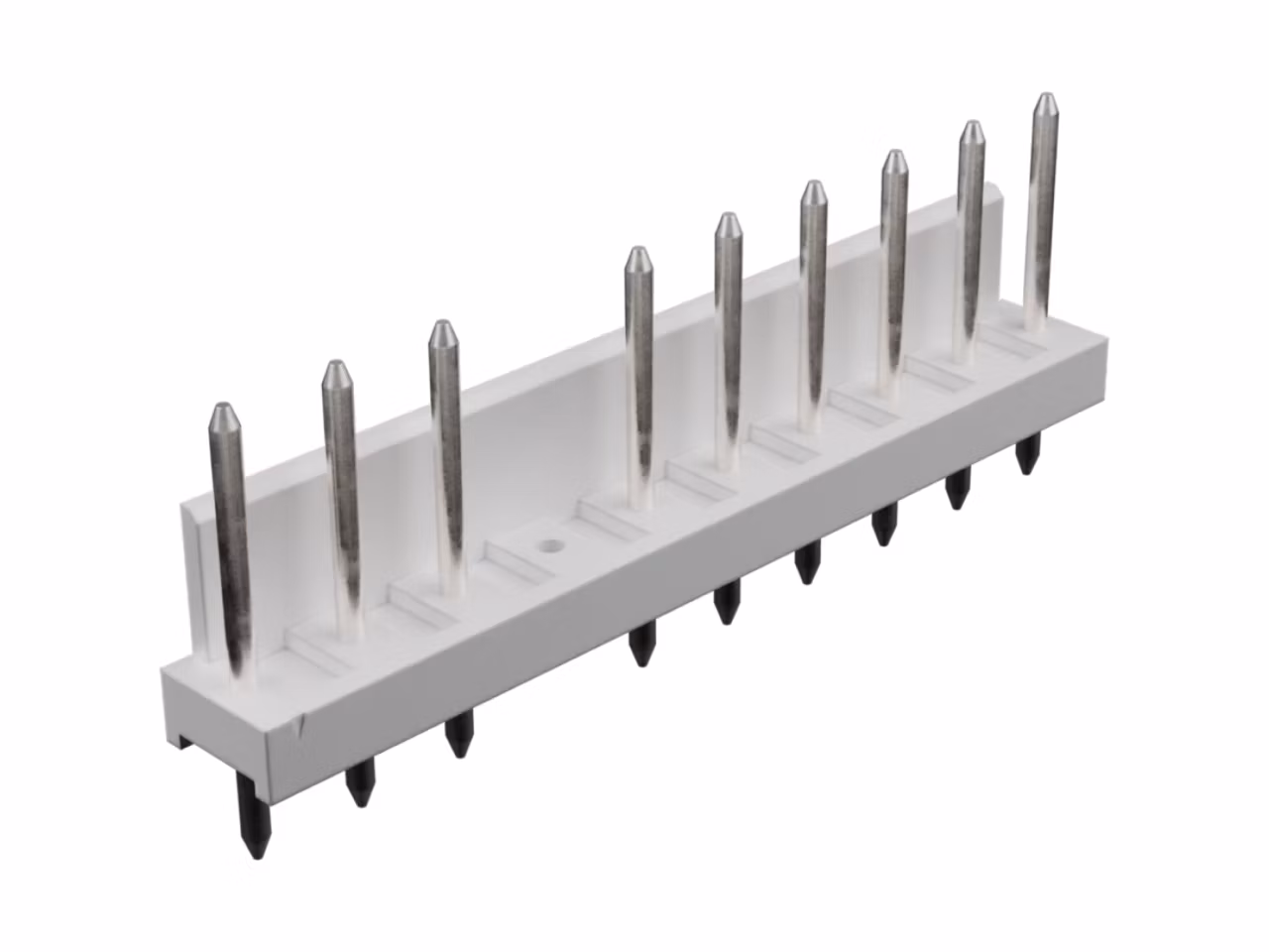KK Header, Vertical, with Polarizing Backwall, 10 Circuits, Tin (Sn) Plating, Circuit 4 Voided for sale