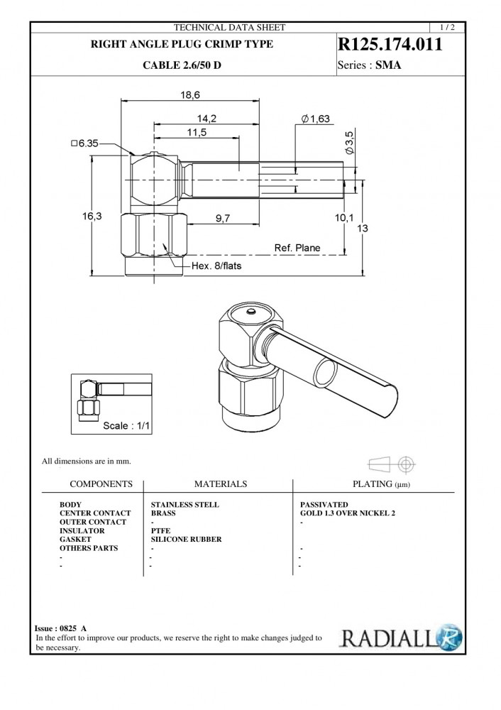 R125.174.011 technical document, page 1