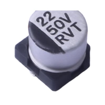KNSCHA RVT100UF16V67RV0016 Aluminum Electrolytic Capacitor