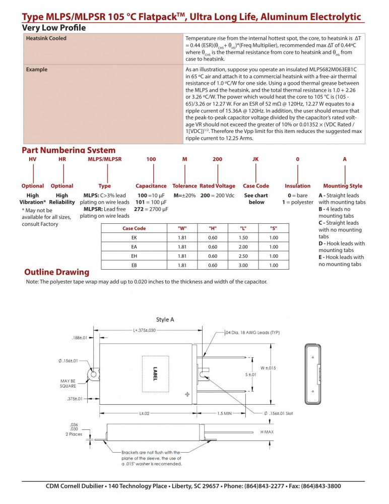 MLPS datasheet page 3