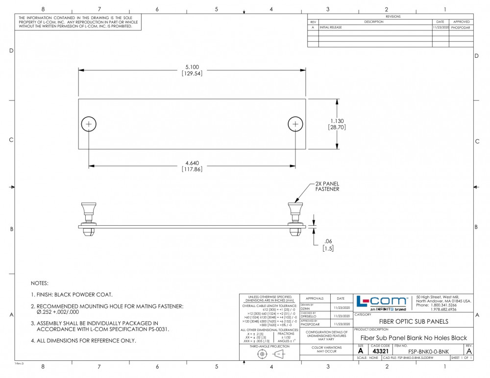 FSP-BNK0-0-BNK technical document preview