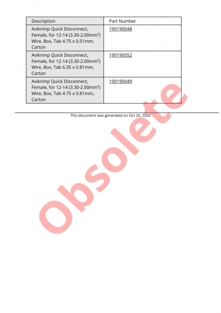 Product documentation image 3 for MOLEX 192830032