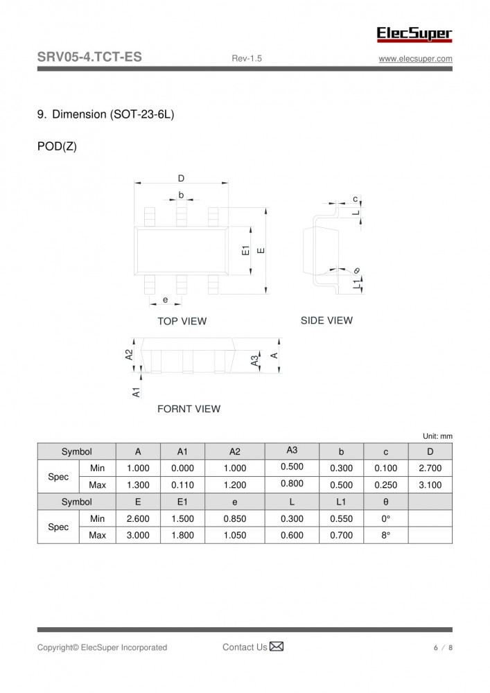 SRV05-4.TCT-ES datasheet page 6