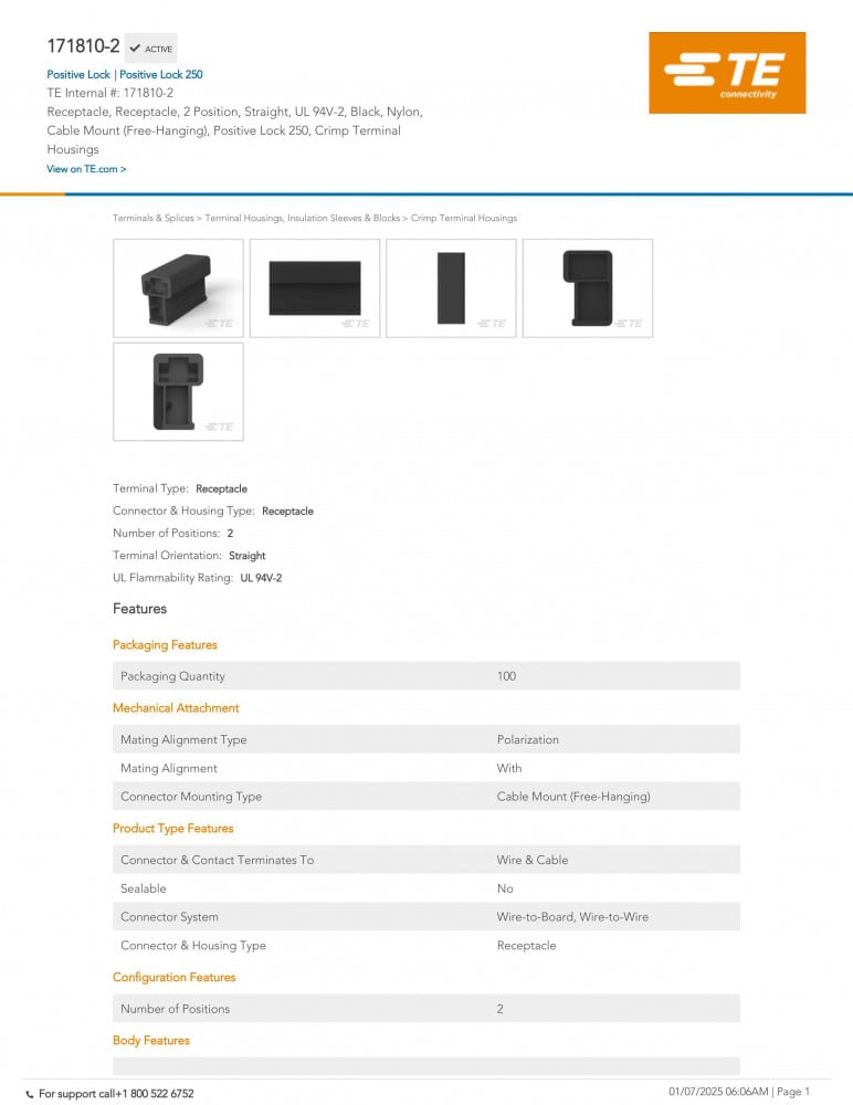 171810-2 technical document page 1