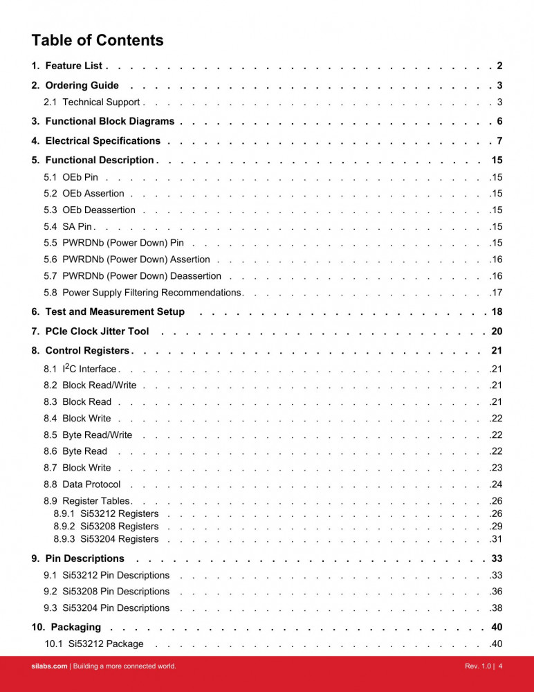 SI53208-A01AGM datasheet page 4