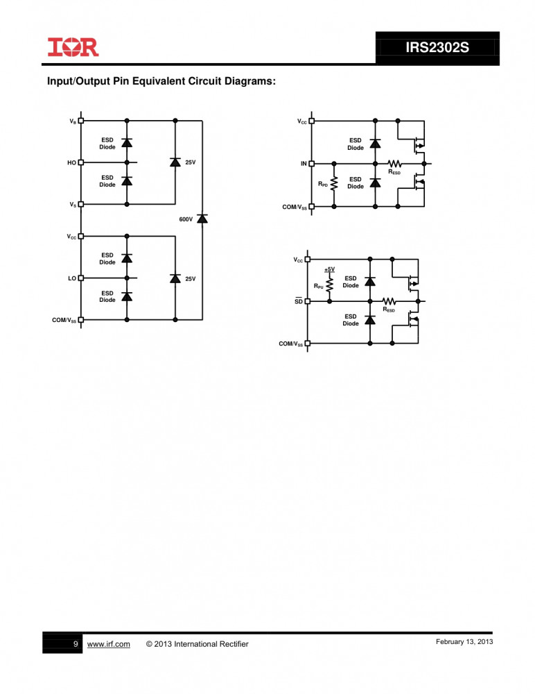 IRS2302SPBF datasheet page 9