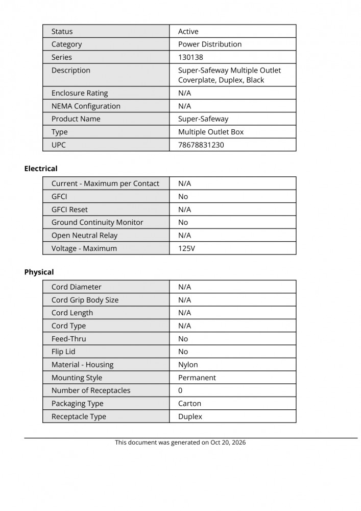 MOLEX 1301380021 product document image 2