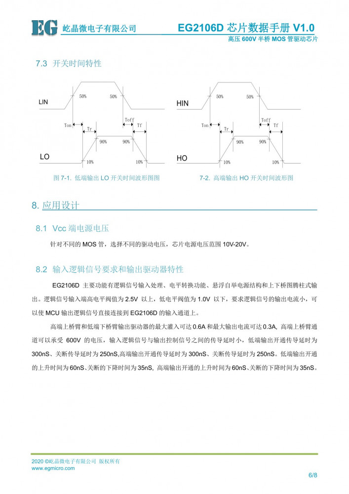 EG2106D datasheet page 9