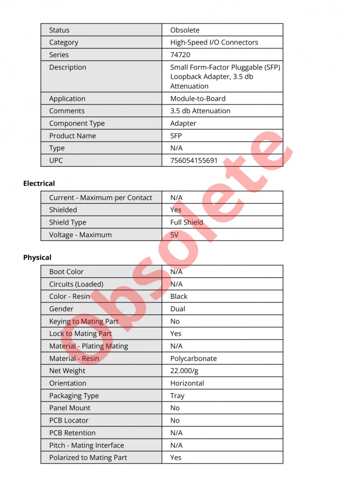 MOLEX 747200501 technical document image 2