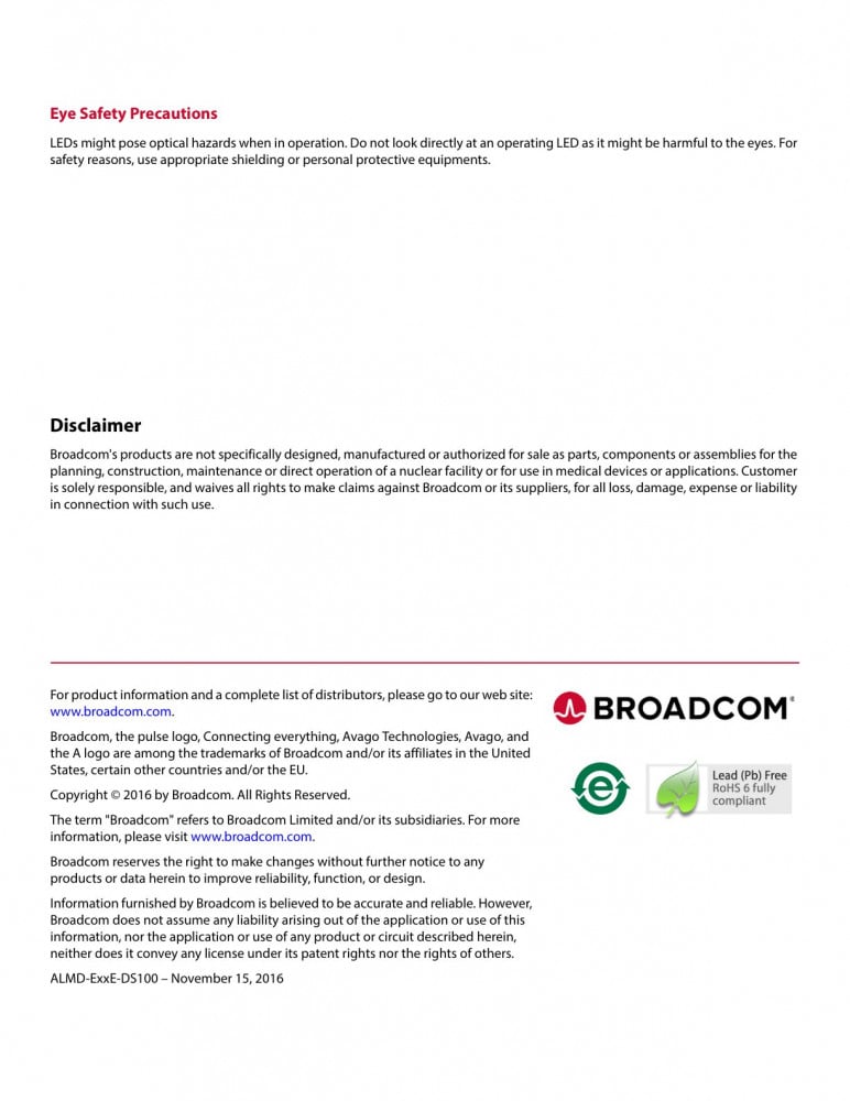 ALMD-EL2E-XZ002 datasheet page 10