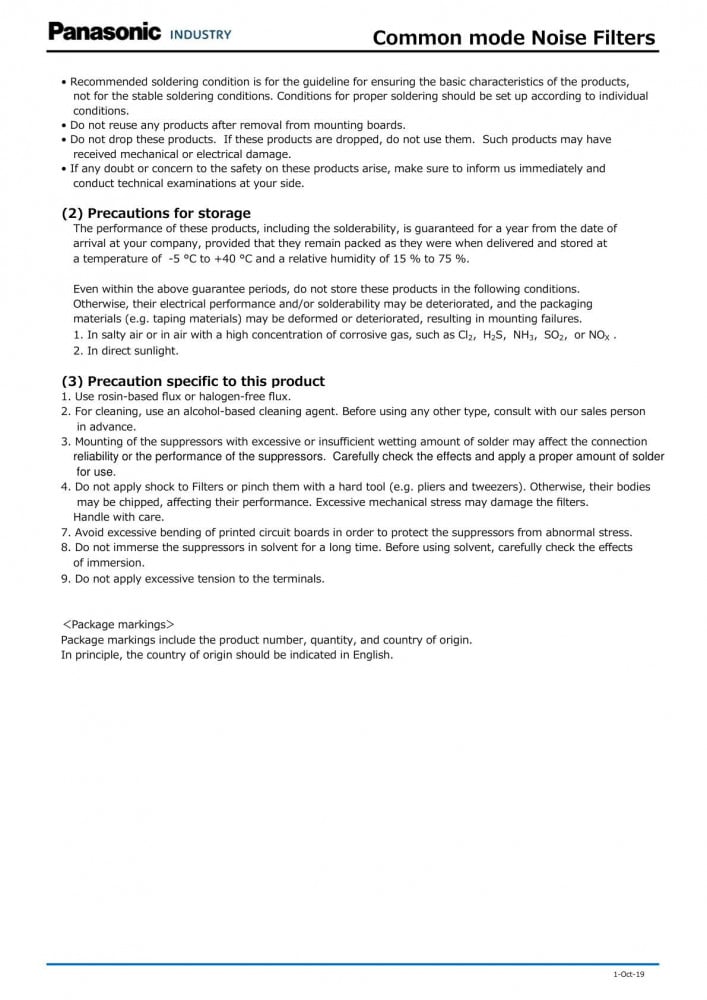 Panasonic EXC-X4CT900X document page 6
