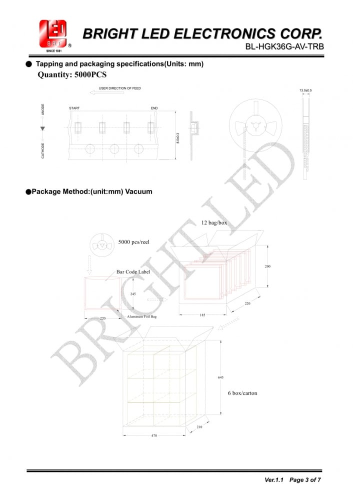 BL-HGK36G-AV-TRB datasheet page 4