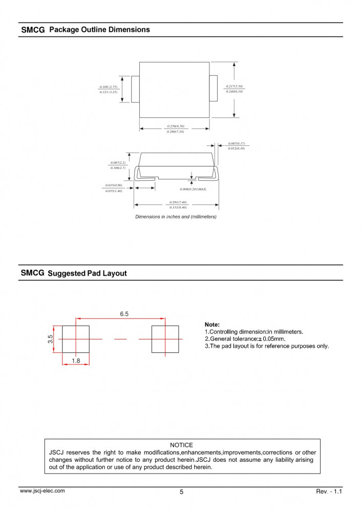 5.0SMDJ series datasheet page 5