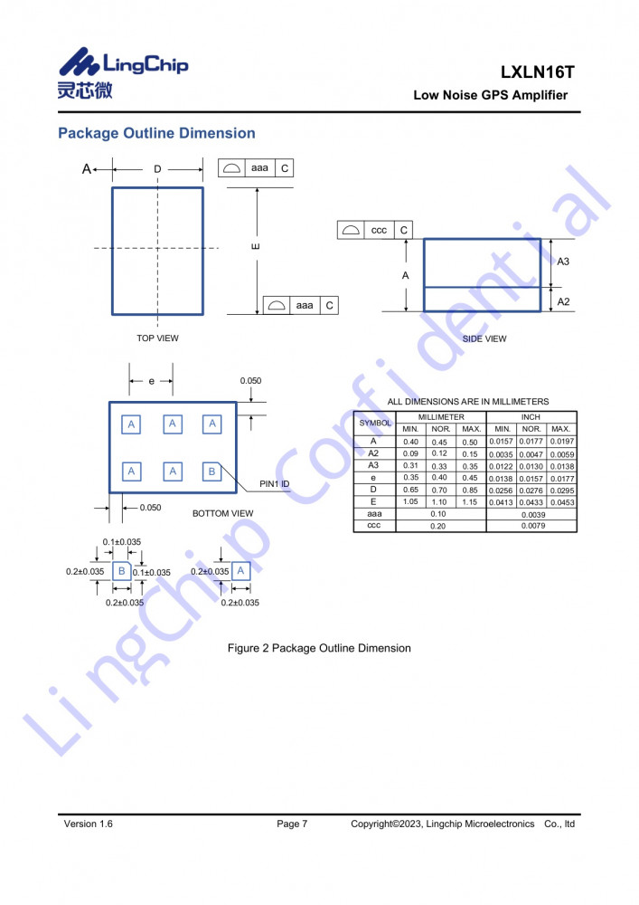 LXLN16T datasheet page 8