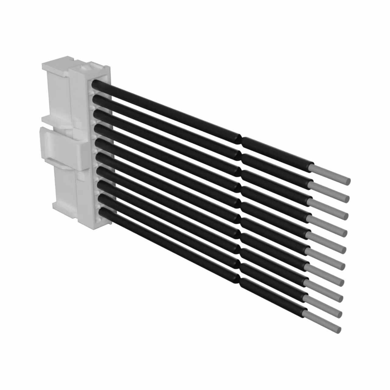 MicroTPA-to-Pigtail Off-the-Shelf (OTS) Cable Assembly, 2.00mm Pitch, Single Row, 600.00mm Length, 10 Circuits, Natural for sale
