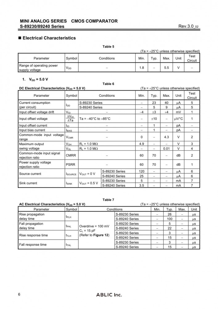 S-89240BC-I8T1U datasheet page 6
